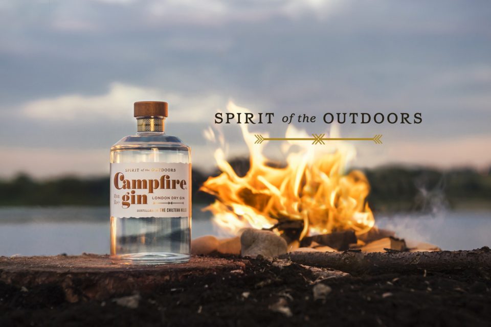 Campfire Gin - the spirit of the outdoors distilled in the Chiltern Hills