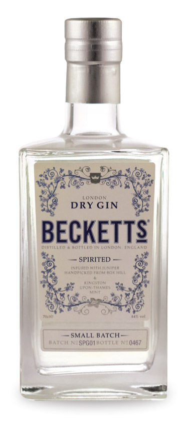 Beckett's spirited small batch London Dry Gin - Craft gins